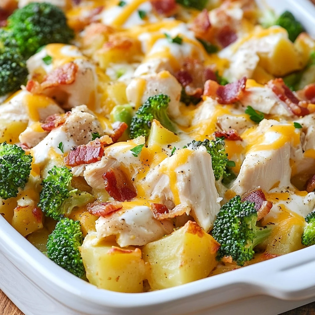 Loaded Chicken Casserole - Recipes