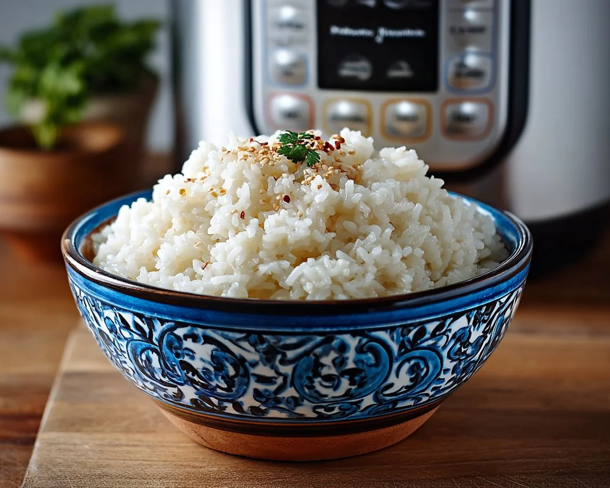 Perfect Jasmine Rice in Instant Pot