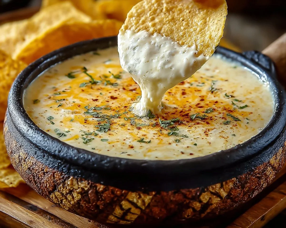 The Best Mexican Restaurant Cheese Dip